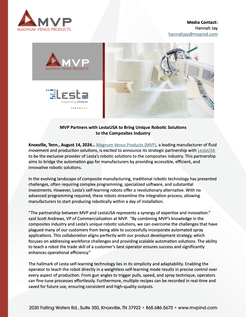 Industrial Composite Robots | Lesta